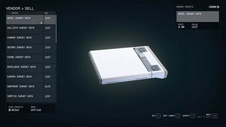 How To Get (& Sell) Survey Data in Starfield | The Nerd Stash