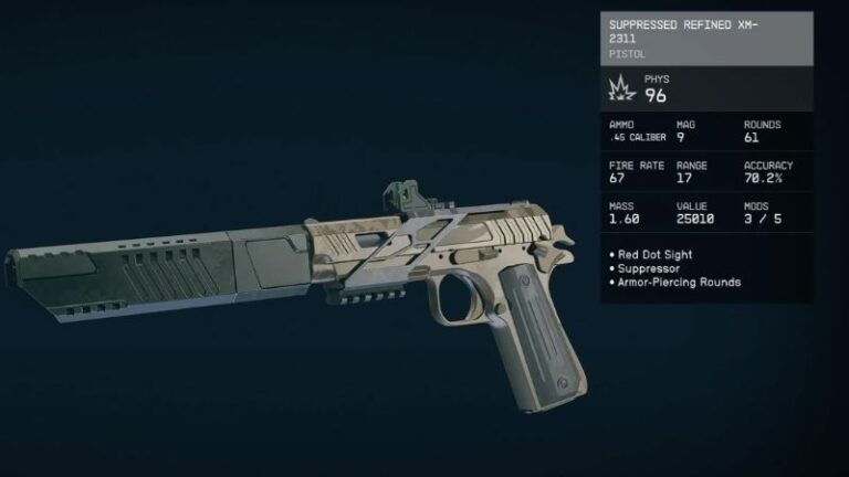 5 Best Pistols in Starfield | The Nerd Stash
