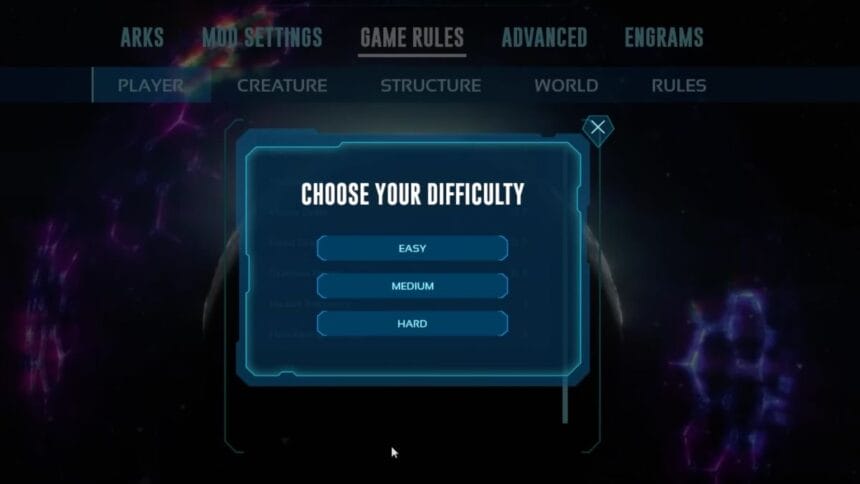All Difficulty Settings Differences in Ark: Survival Ascended | The ...
