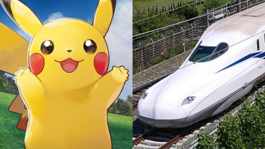 Japan Has A Pokemon-Themed Train That is Covered in Pikachu | The Nerd ...