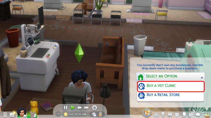 The Sims 4: How to Join the Vet Career | The Nerd Stash