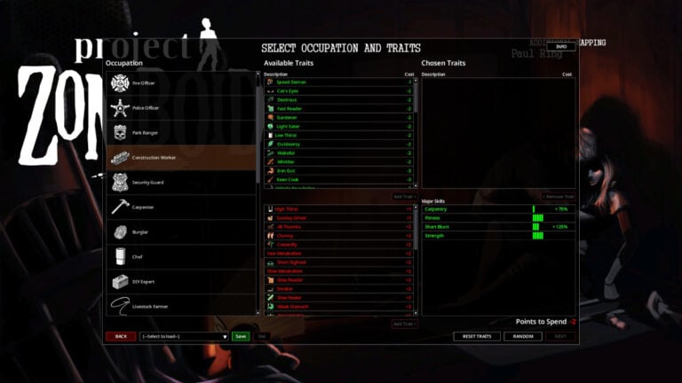 10 Best Occupations & Traits in Project Zomboid, Ranked (Updated for ...