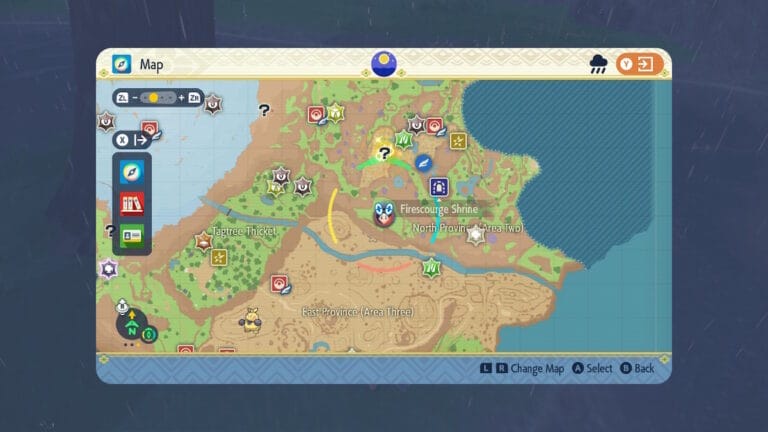 Every Classic Legendary Location In Pokemon Scarlet and Violet: The ...