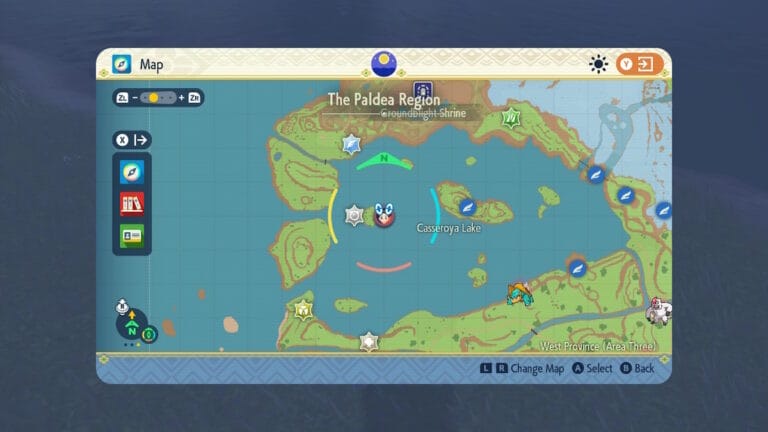 Every Classic Legendary Location In Pokemon Scarlet and Violet: The ...