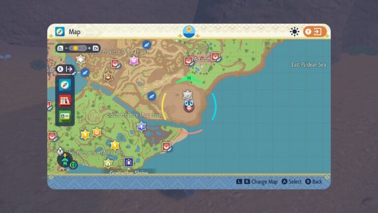 Every Classic Legendary Location In Pokemon Scarlet and Violet: The ...