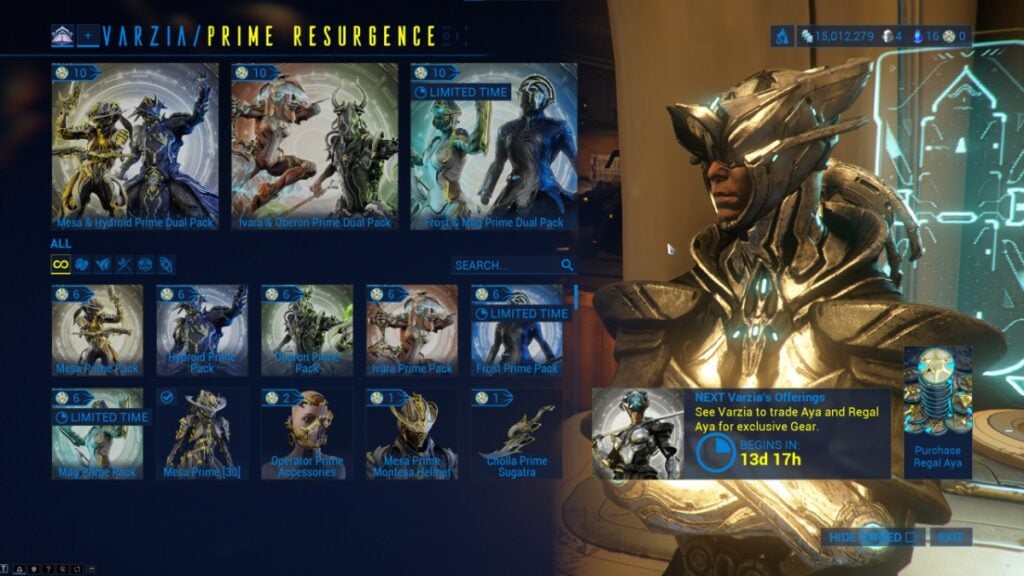Warframe Prime Resurgence Event Guide | The Nerd Stash