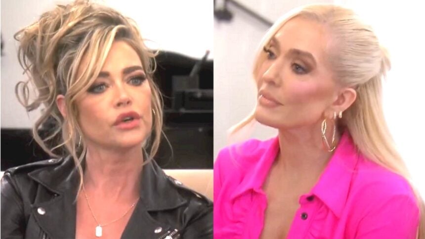 Real Housewives of Beverly Hills Denise and Erika Trade Verbal Blows ...
