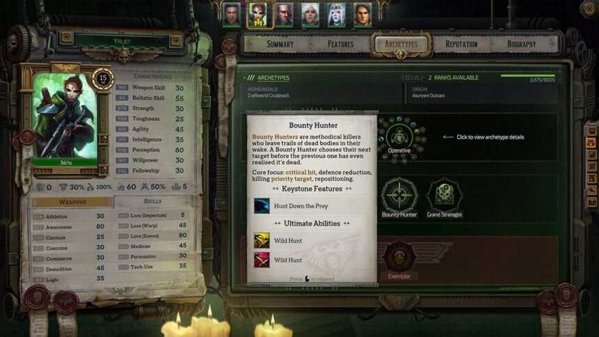 Best Yrliet Builds in Warhammer 40K: Rogue Trader | The Nerd Stash