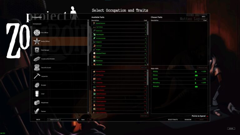 10 Best Occupations & Traits in Project Zomboid, Ranked (Updated for ...