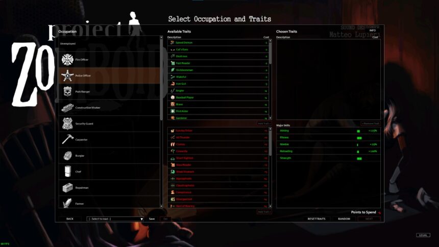 10 Best Occupations & Traits in Project Zomboid, Ranked (Updated for ...