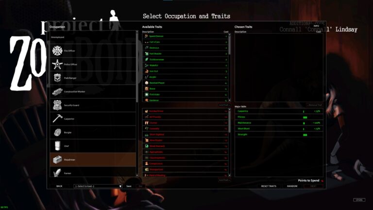 10 Best Occupations & Traits in Project Zomboid, Ranked (Updated for ...