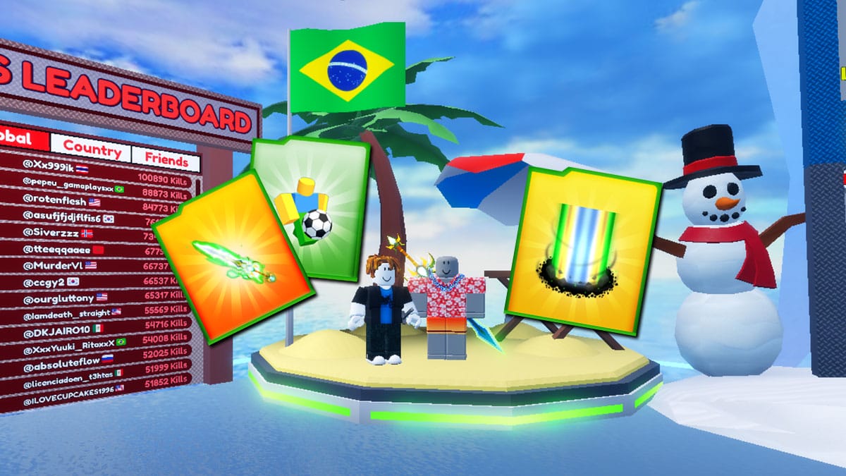 How To Get Brazil Items in Blade Ball | The Nerd Stash
