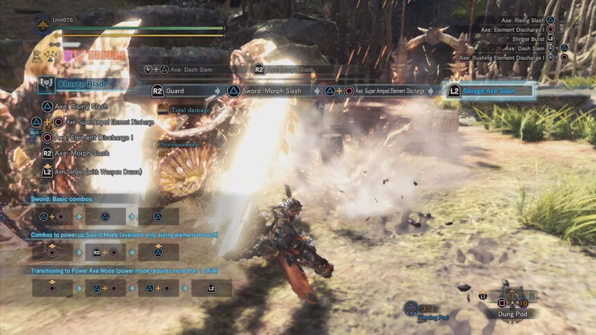 Monster Hunter World: Charge Blade Guide (Best Combos & Strategies)