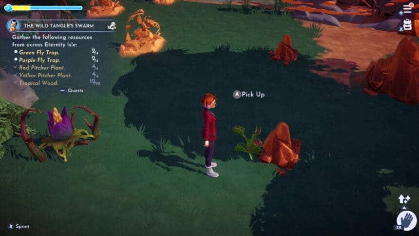 How To Complete The Wild Tangle's Swarm Quest in Disney Dreamlight Valley