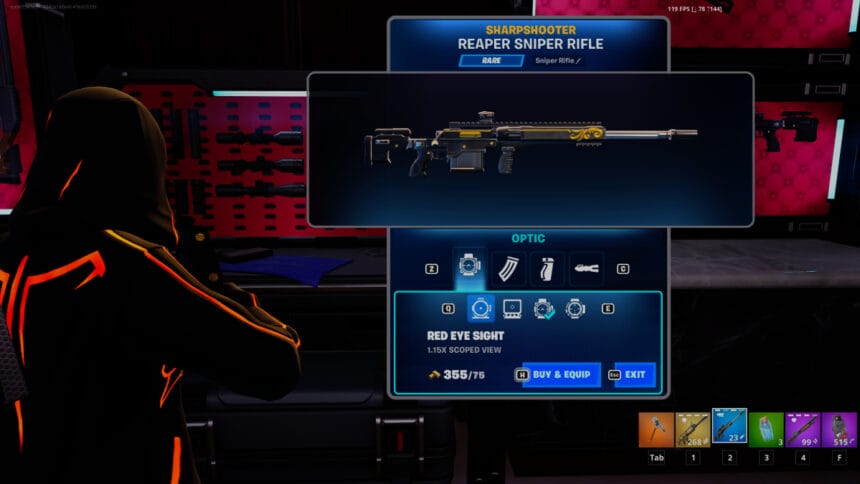 How to Apply a Weapon Mod at a Mod Bench in Fortnite | The Nerd Stash