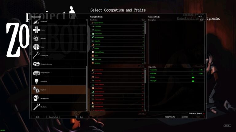 10 Best Occupations & Traits in Project Zomboid, Ranked (Updated for ...