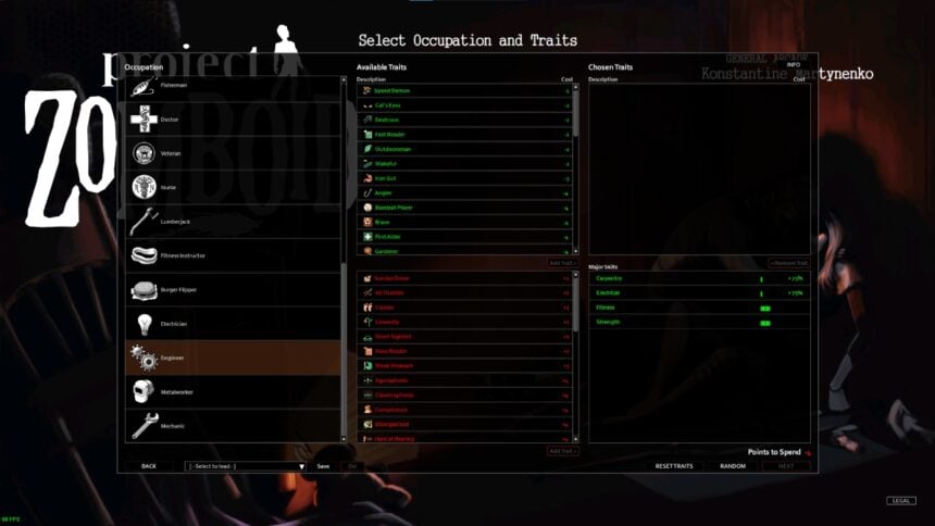 10 Best Occupations & Traits in Project Zomboid, Ranked (Updated for ...