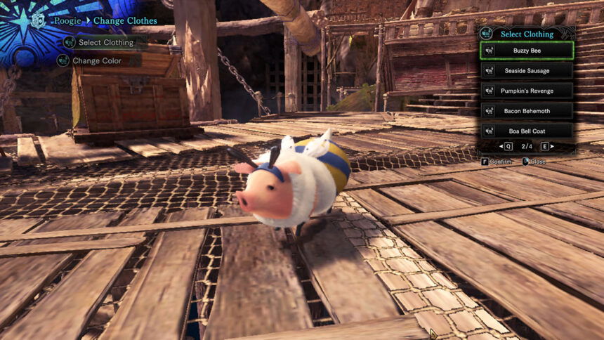 All Poogie Costumes in Monster Hunter World (& How To Get Them)