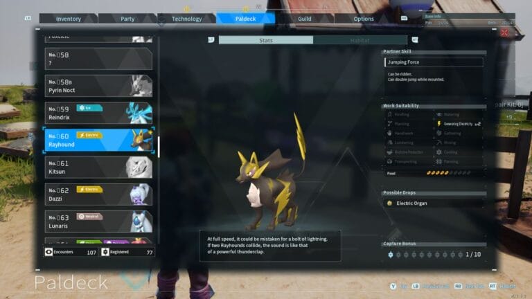 How To Get Rayhound in Palworld