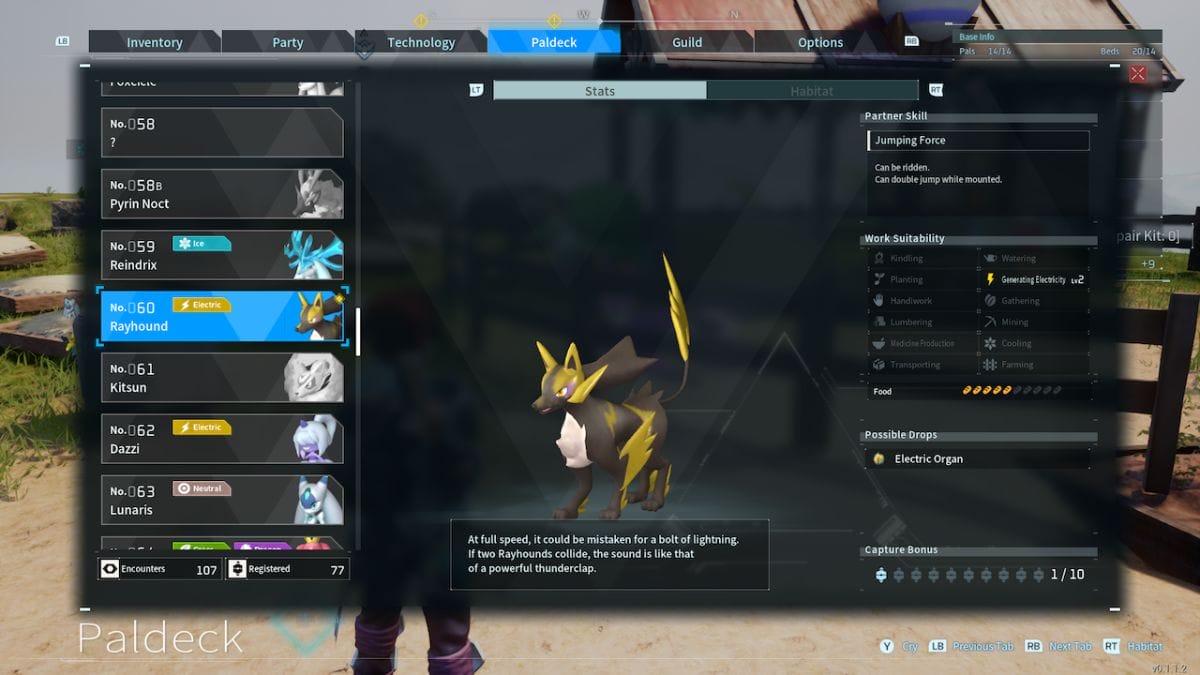 How To Get Rayhound in Palworld