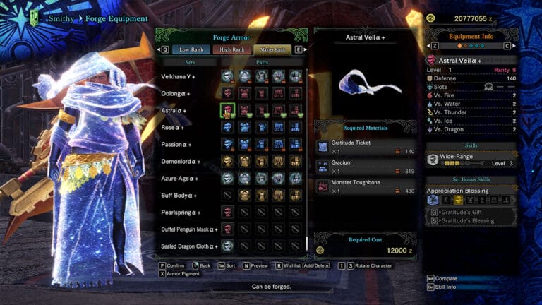 How To Get Astral Cloth in Monster Hunter World (Unlock Astral Armor)