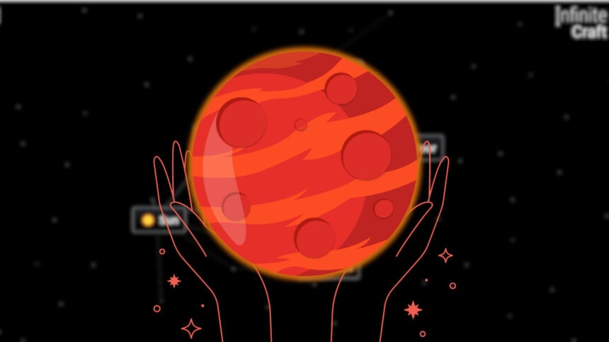 How To Make Mars in Infinite Craft | The Nerd Stash