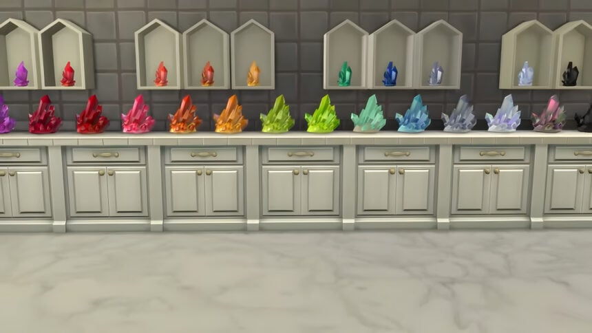 Where To Find Crystals in The Sims 4 (Crystal Collecting Guide) | The ...