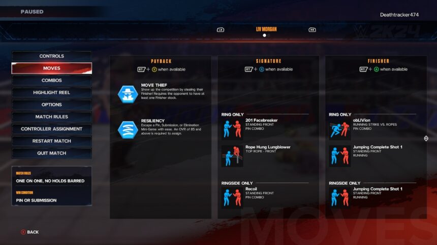 WWE 2K24: All Controls and Moves Guide | The Nerd Stash