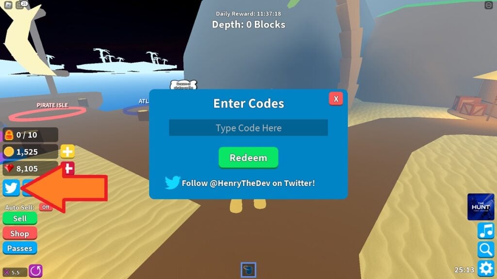 Roblox: Treasure Hunt Simulator Codes (March 2024) | The Nerd Stash