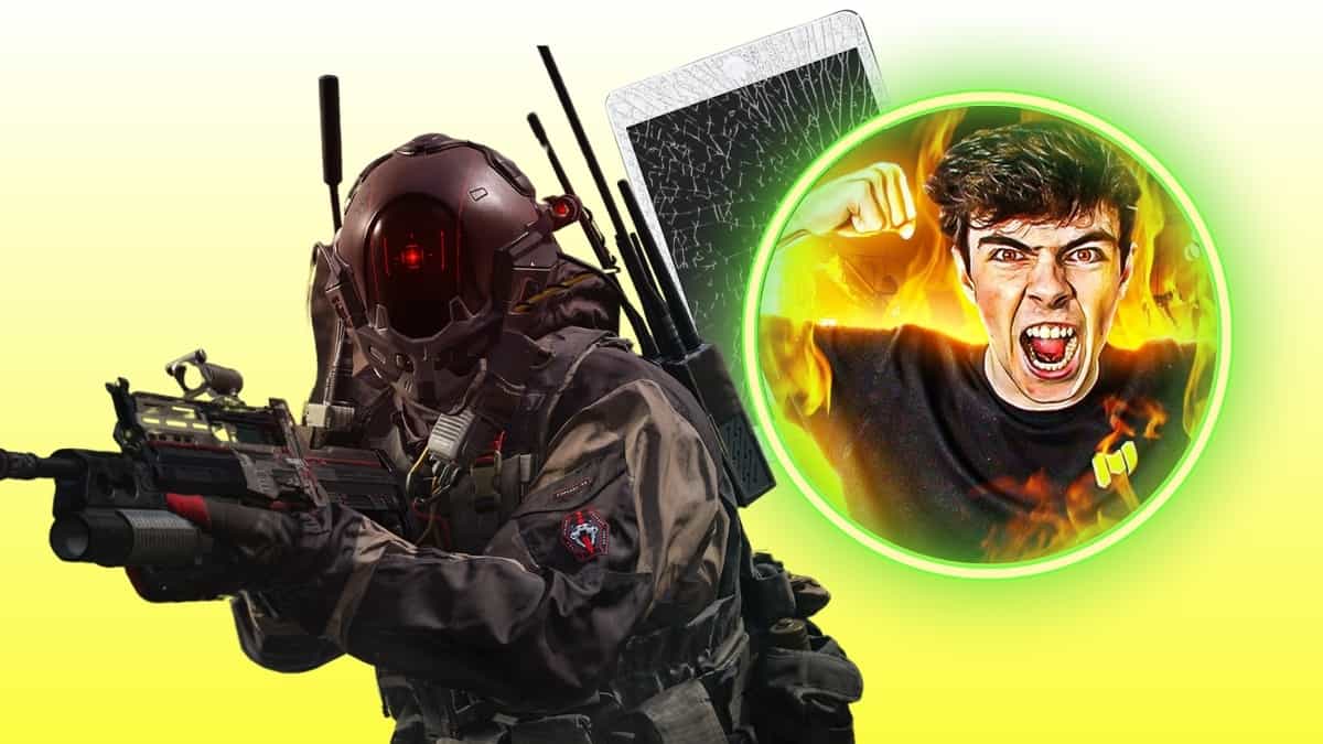 iFerg Smashes His iPad To Aim Assist While Playing Warzone Mobile | The ...