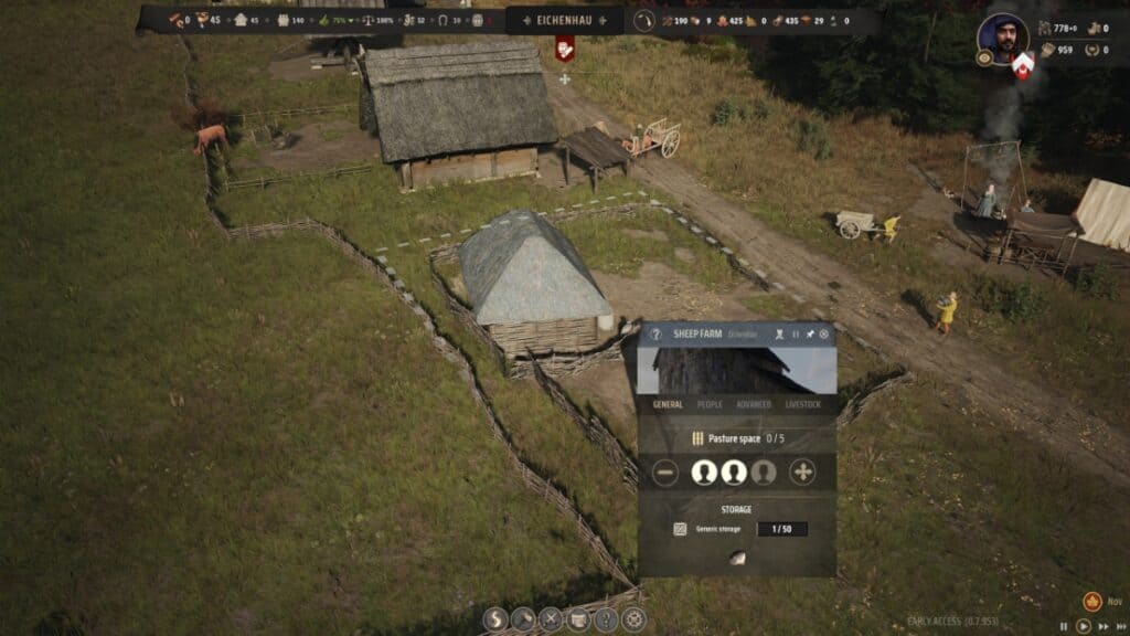 How To Get Sheep in Manor Lords: Sheep Farm Guide | The Nerd Stash