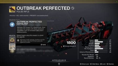 Destiny 2: How To Craft Outbreak Perfected & God Rolls | The Nerd Stash