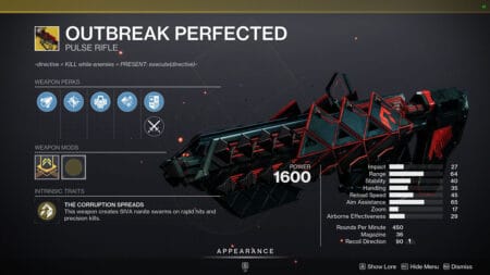 Destiny 2: How To Craft Outbreak Perfected & God Rolls | The Nerd Stash