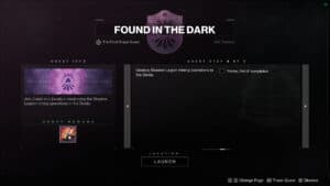 Destiny 2: How To Complete the Found in the Dark Quest | The Nerd Stash