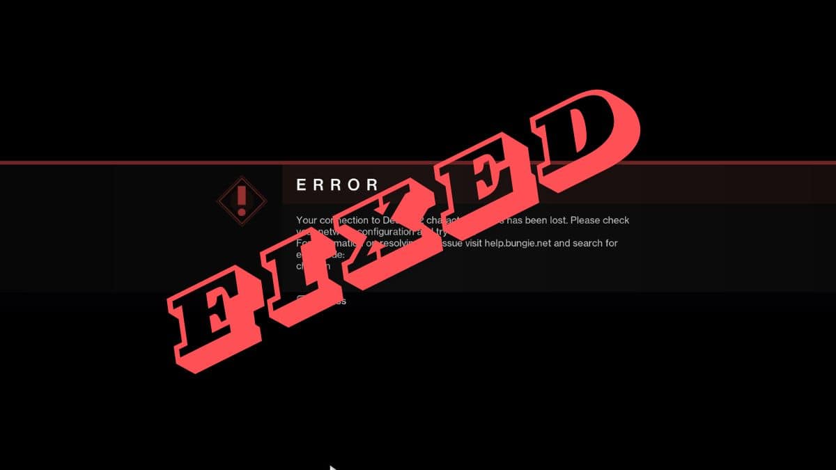 Destiny 2: How To Fix Error Code Chicken (Updated for The Edge of Fate ...
