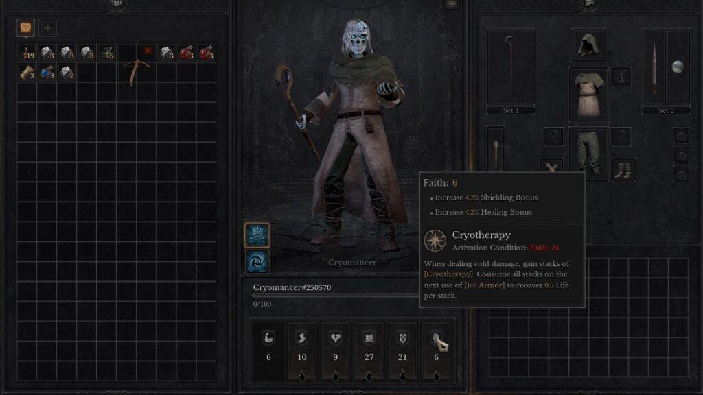 Dungeonborne: Best Cryomancer Builds For Solo and Groups | The Nerd Stash