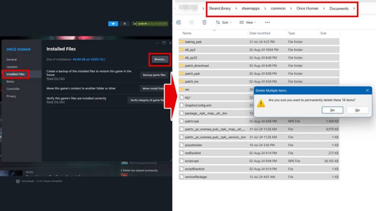 How To Fix "Checking Patch File Difference" Stuck at 0% or 100% in Once Human | The Nerd Stash