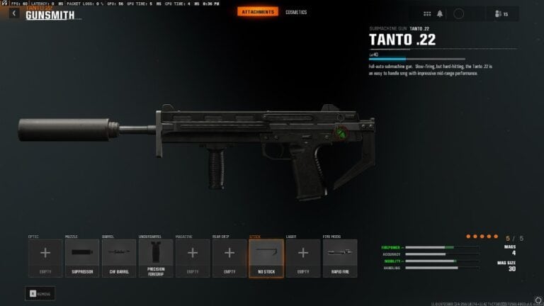 Best Tanto 22 SMG Loadout in Black Ops 6 | The Nerd Stash