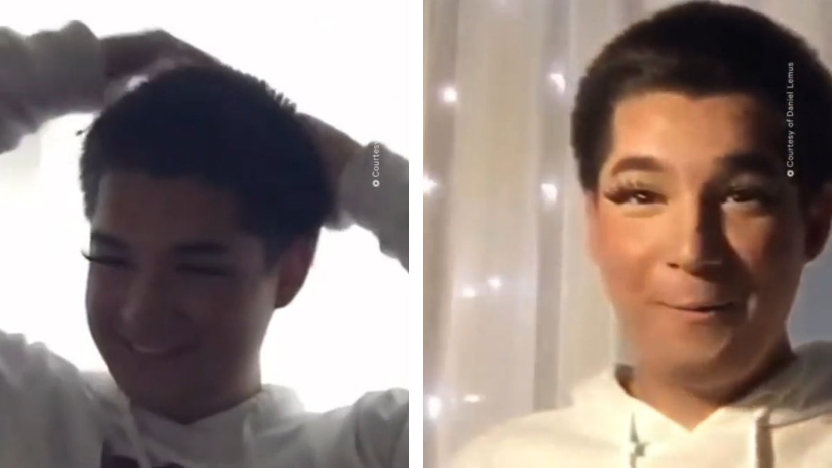 Dad Walks In During Son's Makeup Tutorial, 'If It Makes You Happy, Do ...