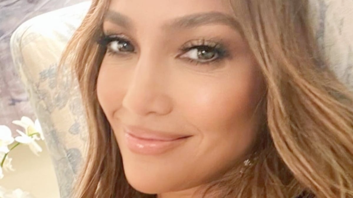 Jennifer Lopez Highlights Shape That's 'Difficult To Keep' In Dress
