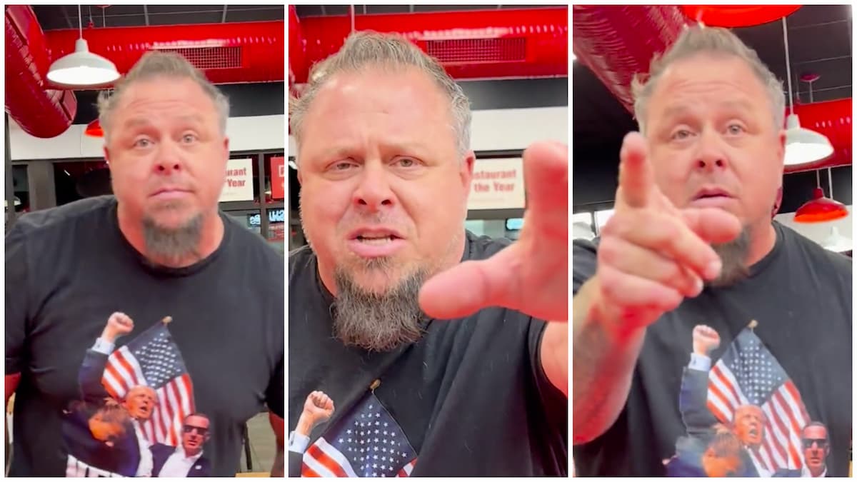 Openly Racist Man Harasses Five Guys Staff: 'Yeah, That's Right. Insult ... Openly Racist Man Harasses Five Guys Staff: 'Yeah, That's Right. Insult ...