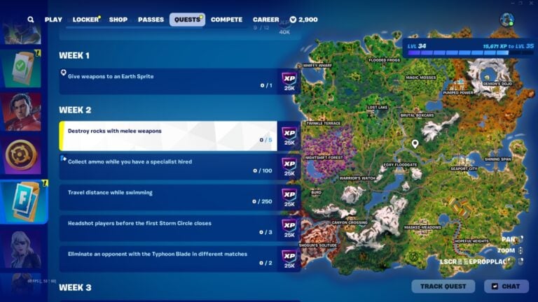All Fortnite Chapter 6 Season 1 Weekly Quests (& How to Complete Them) - Week 7 | The Nerd Stash