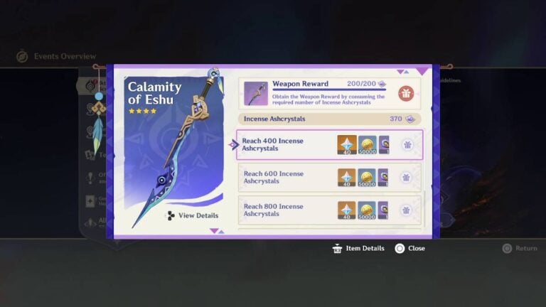 How To Obtain the Calamity of Eshu in Genshin Impact (& Best Characters ...